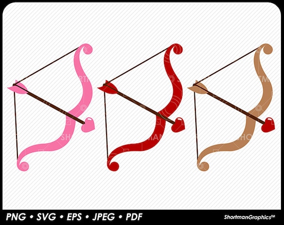 Cupid S Bow And Arrow Clipart Png