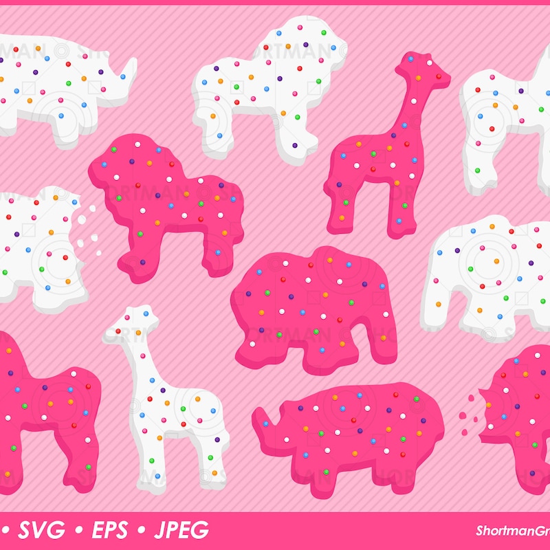 Frosted Cookies Clipart - Etsy