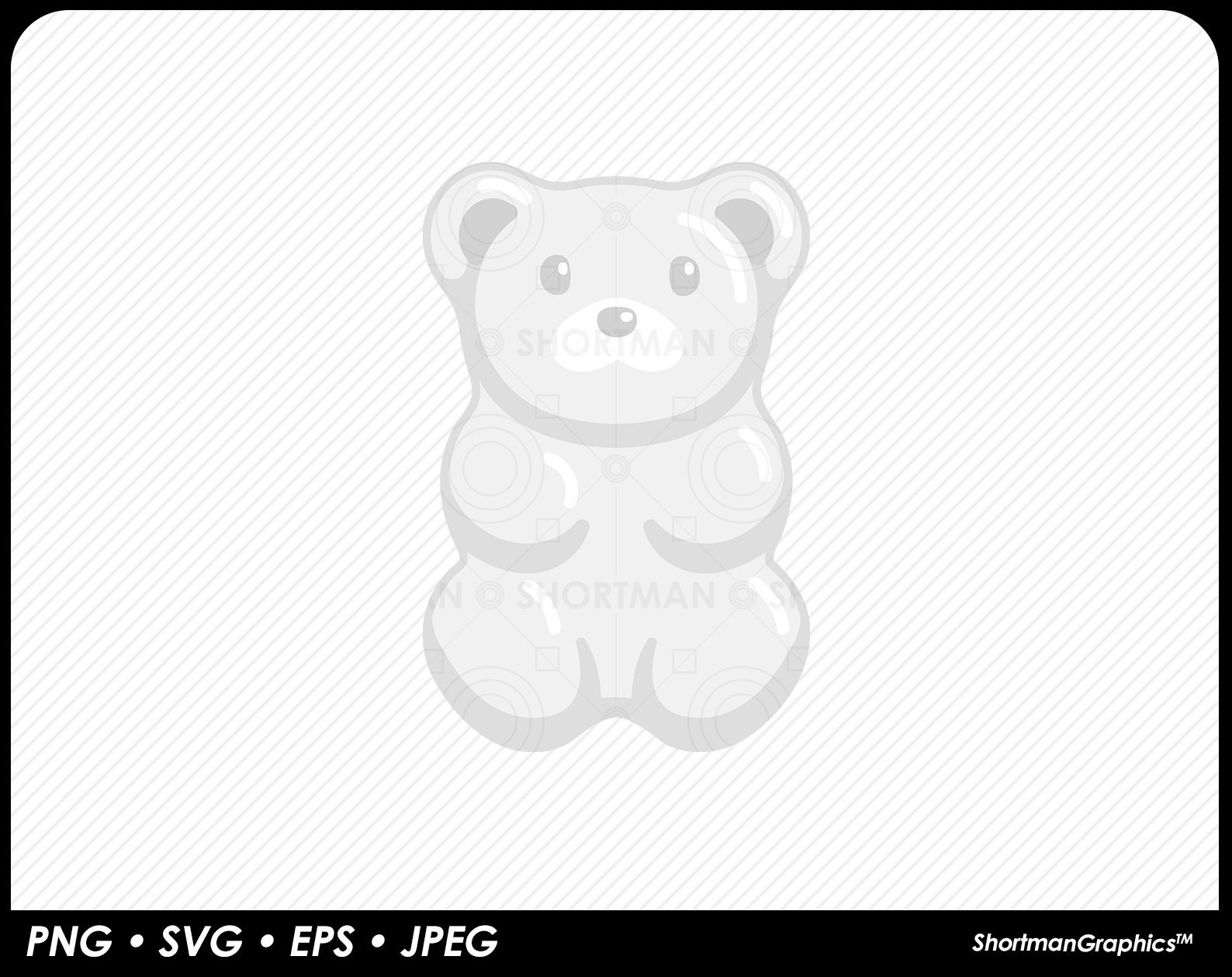 Gummy Bears Clipart- SVG PNG - Etsy