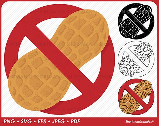 Peanut Allergy Clip Art