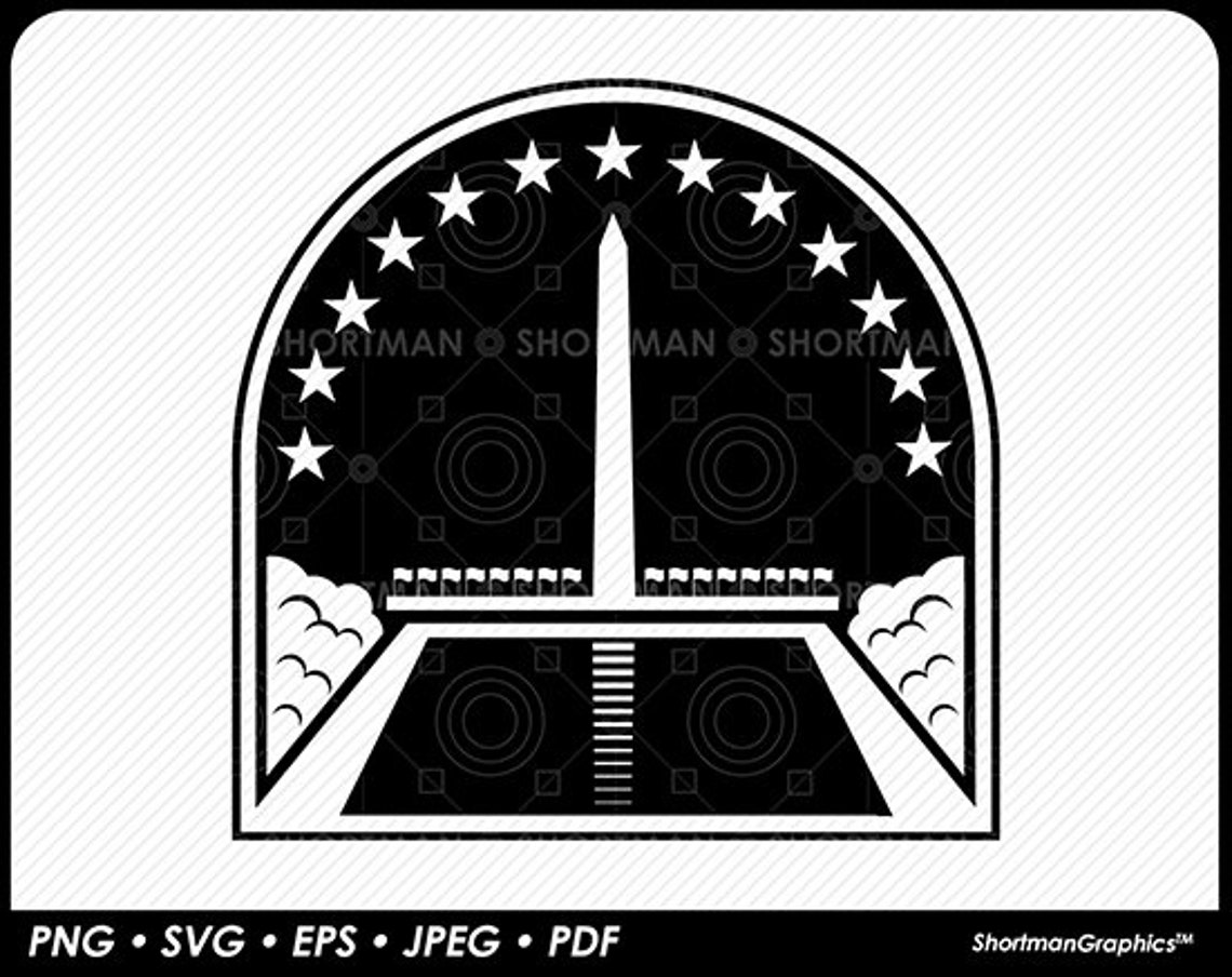 Washington Monument Clipart - SVG PNG Download - Etsy
