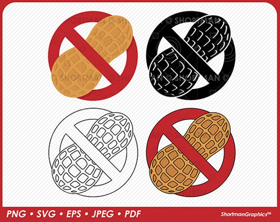 No Peanut Clip Art