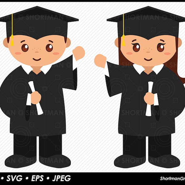 Black Girl Graduation Svg - Etsy