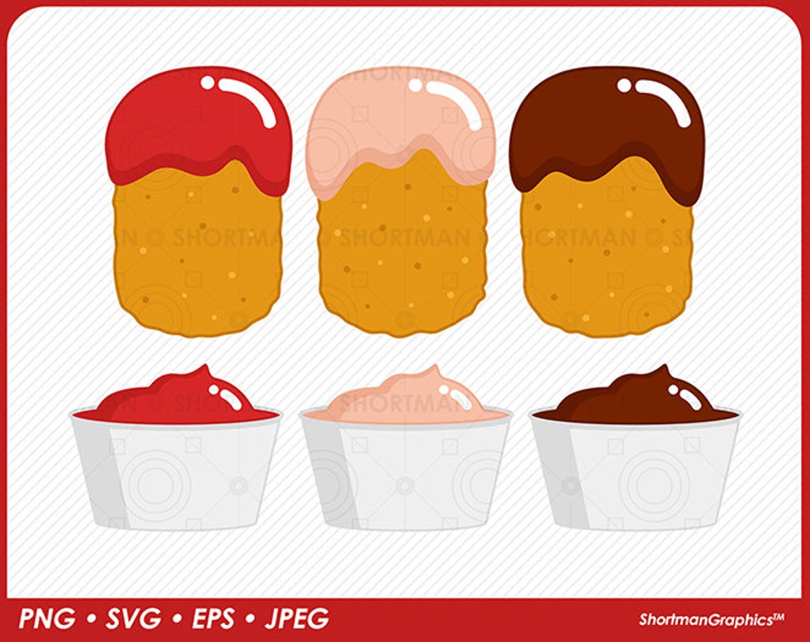 Tater Tots Tray Clipart SVG PNG Download - Etsy UK