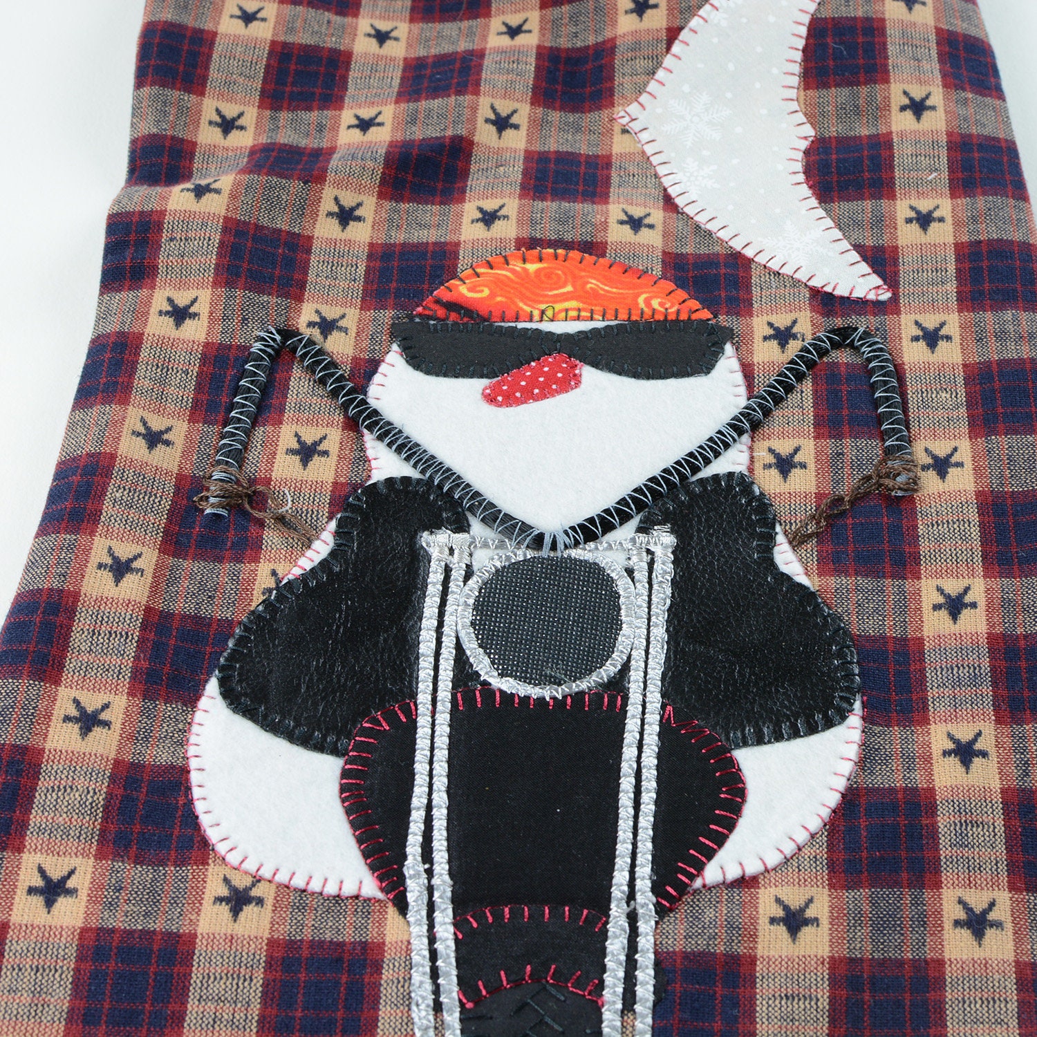 Motorcycle Rider Christmas Stocking Biker Holiday Stocking - Etsy
