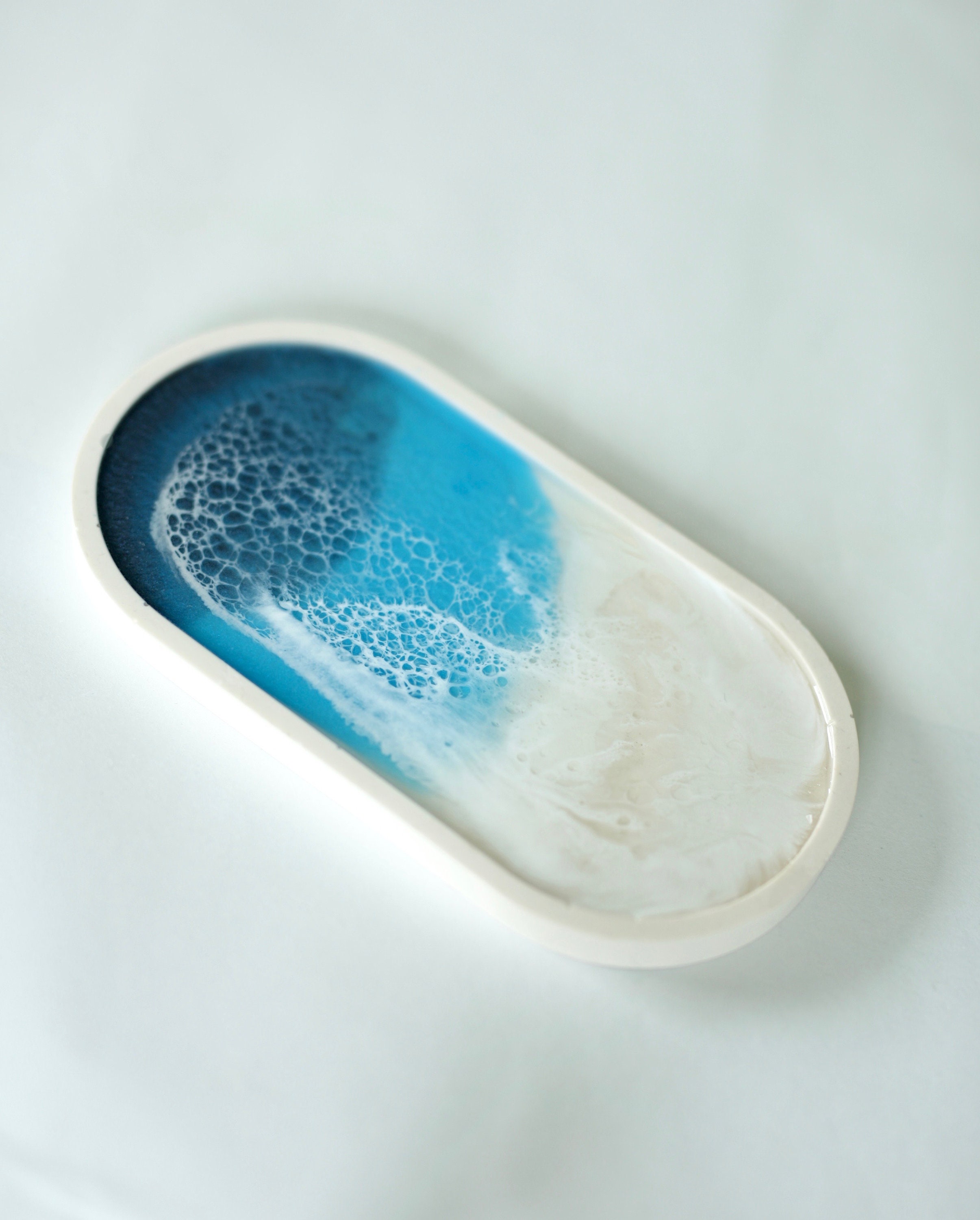 Empty Pocket Tray With Resin Wave - Etsy