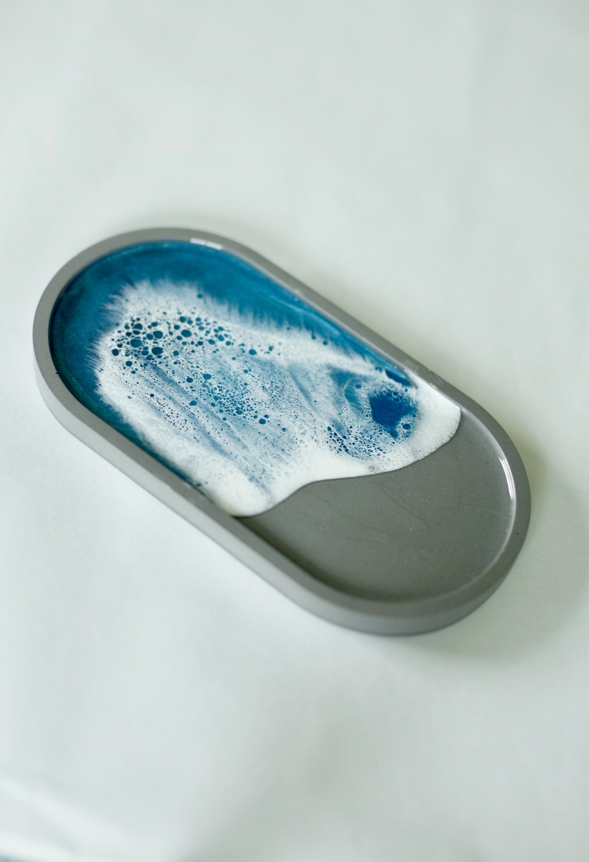 Empty Pocket Tray With Resin Wave - Etsy