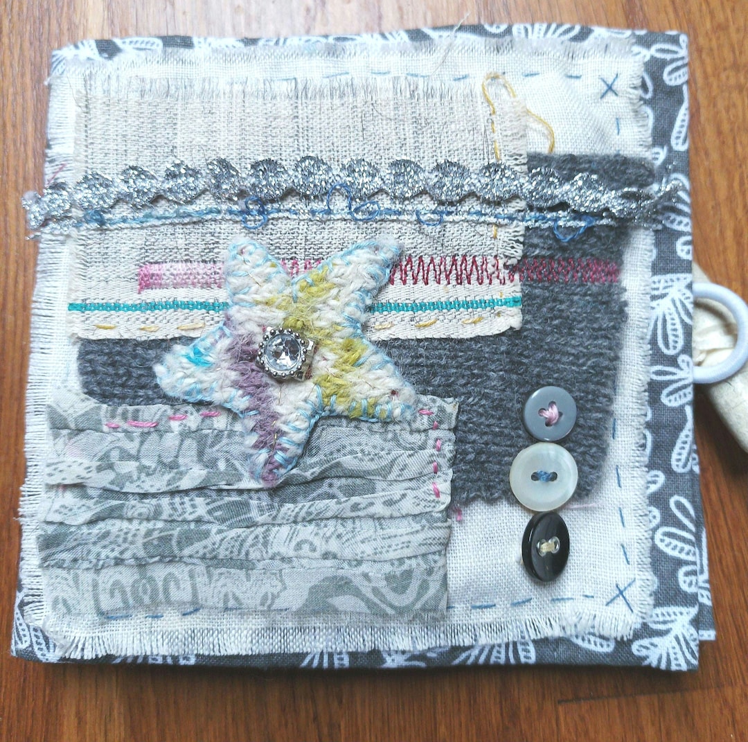 Needle Case Handmade for Sewing. Creative Unique Hand Stitched Detail ...