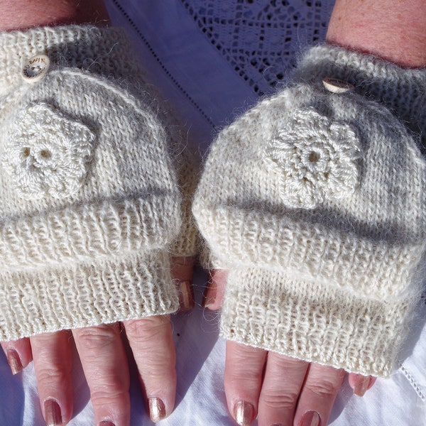 Mittens With Flap - Etsy