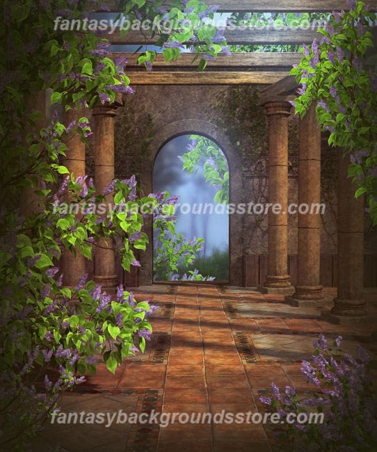 Romantic Garden Digital Backgrounds , Digital Backdrop, Photo Overlays ...