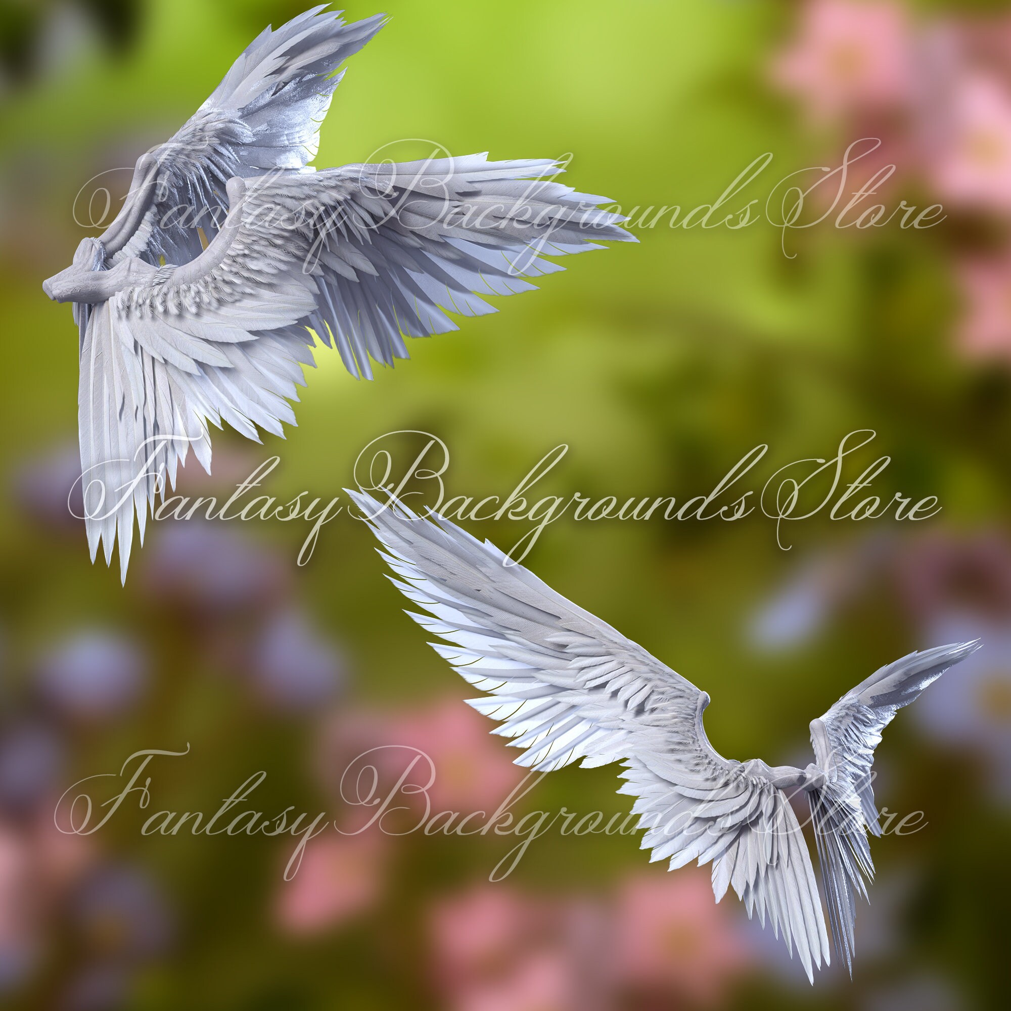 Fantasy Wings , Digital Wings , Digital Overlays , Angel White Wings ...