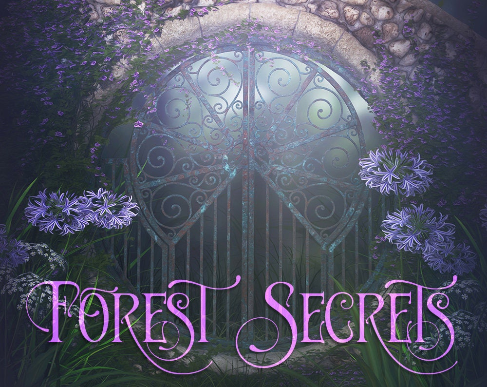 Forest Secrets Backgrounds , Forest Fantasy Digital Background Photo ...