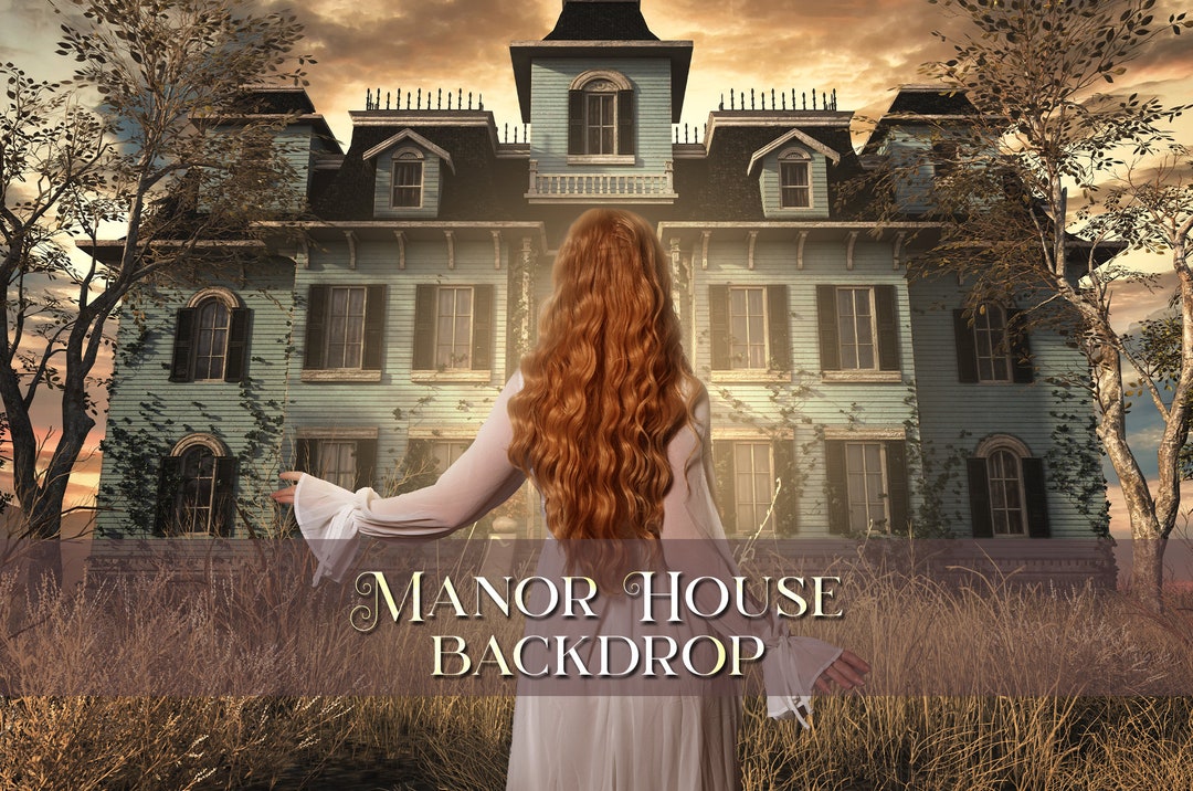 Manor House , Mansion House , Hunted House Background - Etsy