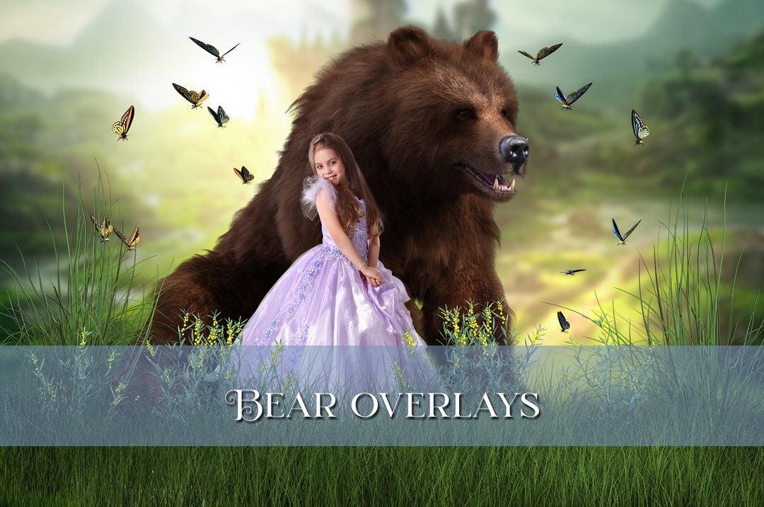 Bear Overlays , Animal Overlays , Fantasy Animal Overlays - Etsy