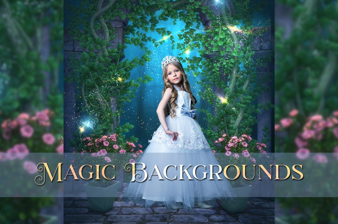 Magic Fairy Tale Backdrops , Backgrounds - Etsy