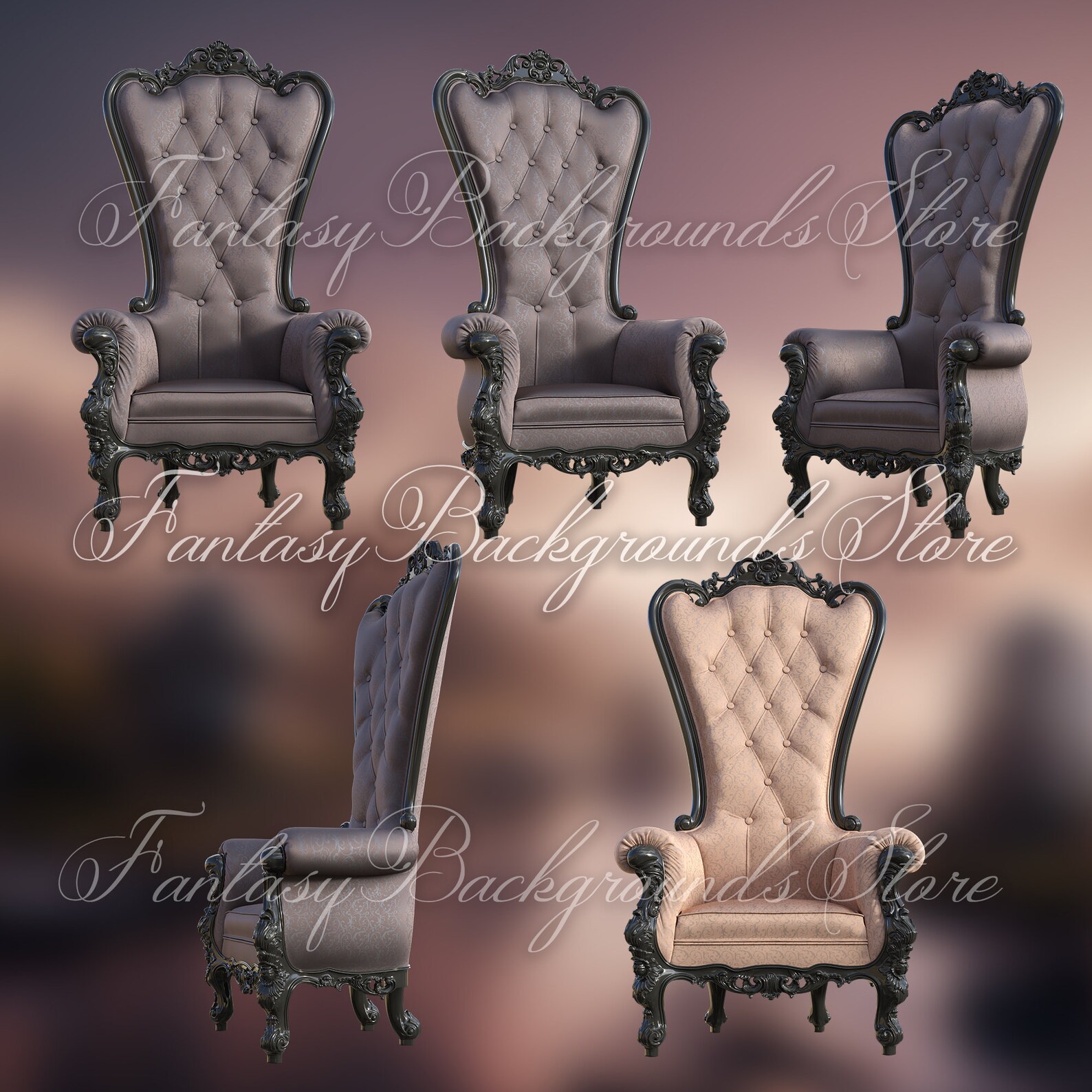 Throne Chair Overlays , Throne Overlays Png , Photography Overlays and ...
