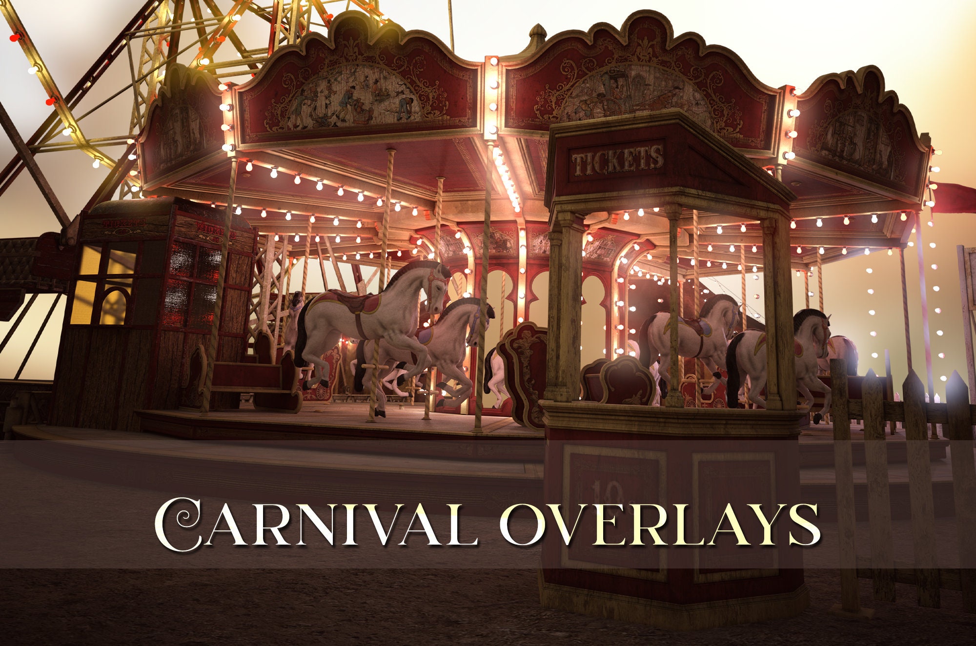 Circus Overlays - Etsy