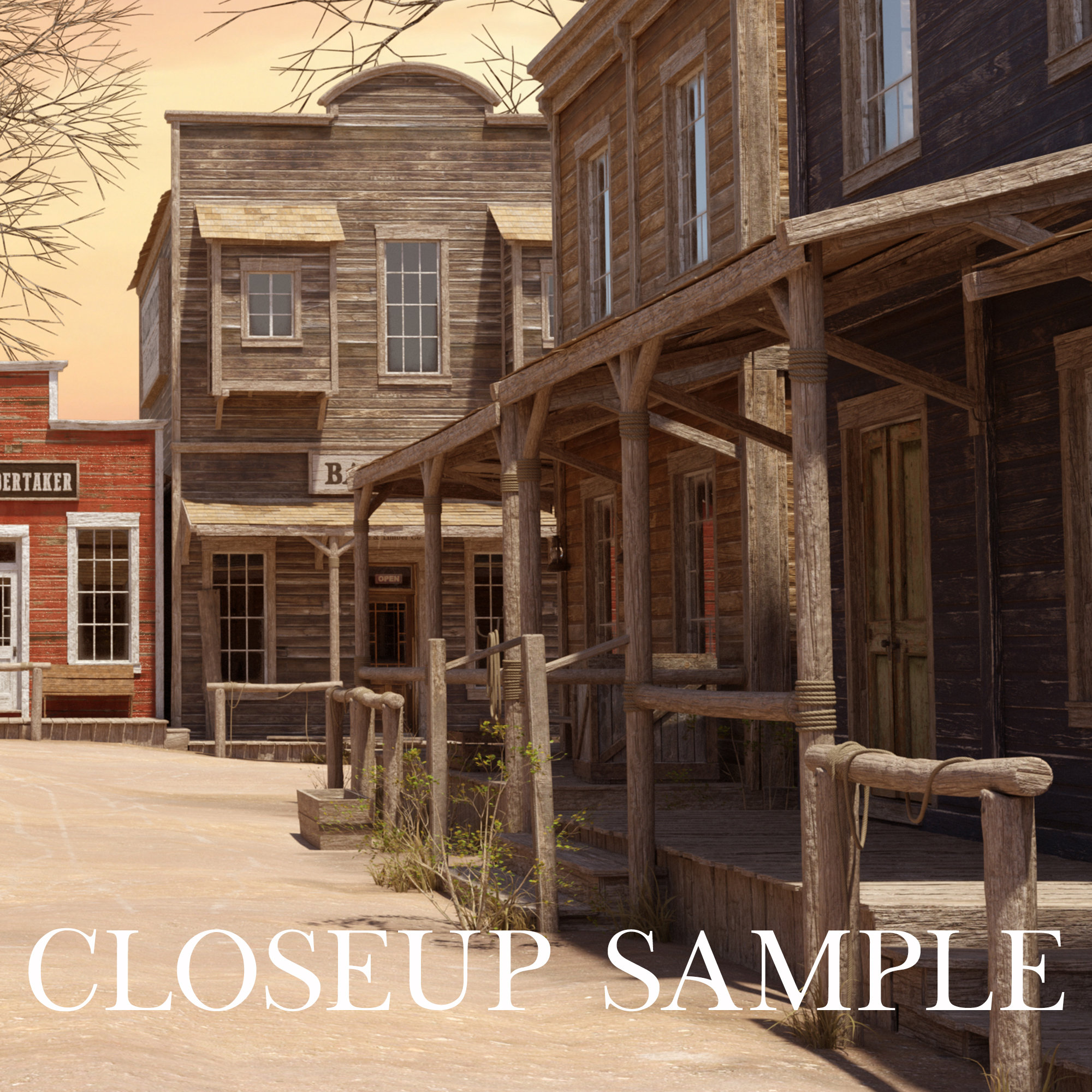 Old West Town Digital Background, Western Backdrop, Cowboy Backdrop ...