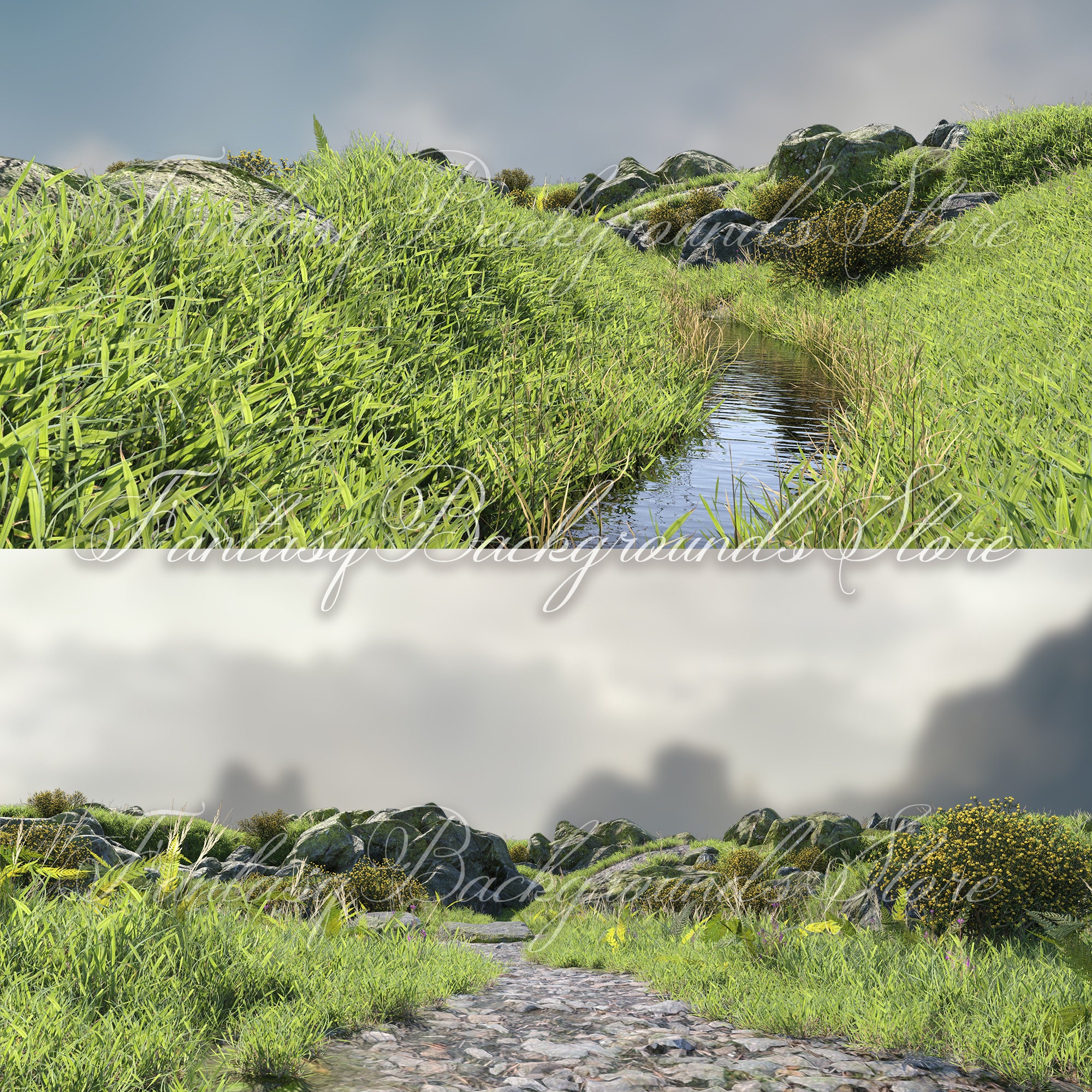 Patches With Flowers Overlays, Grass Overlays , Flowers Overlays , PNG ...