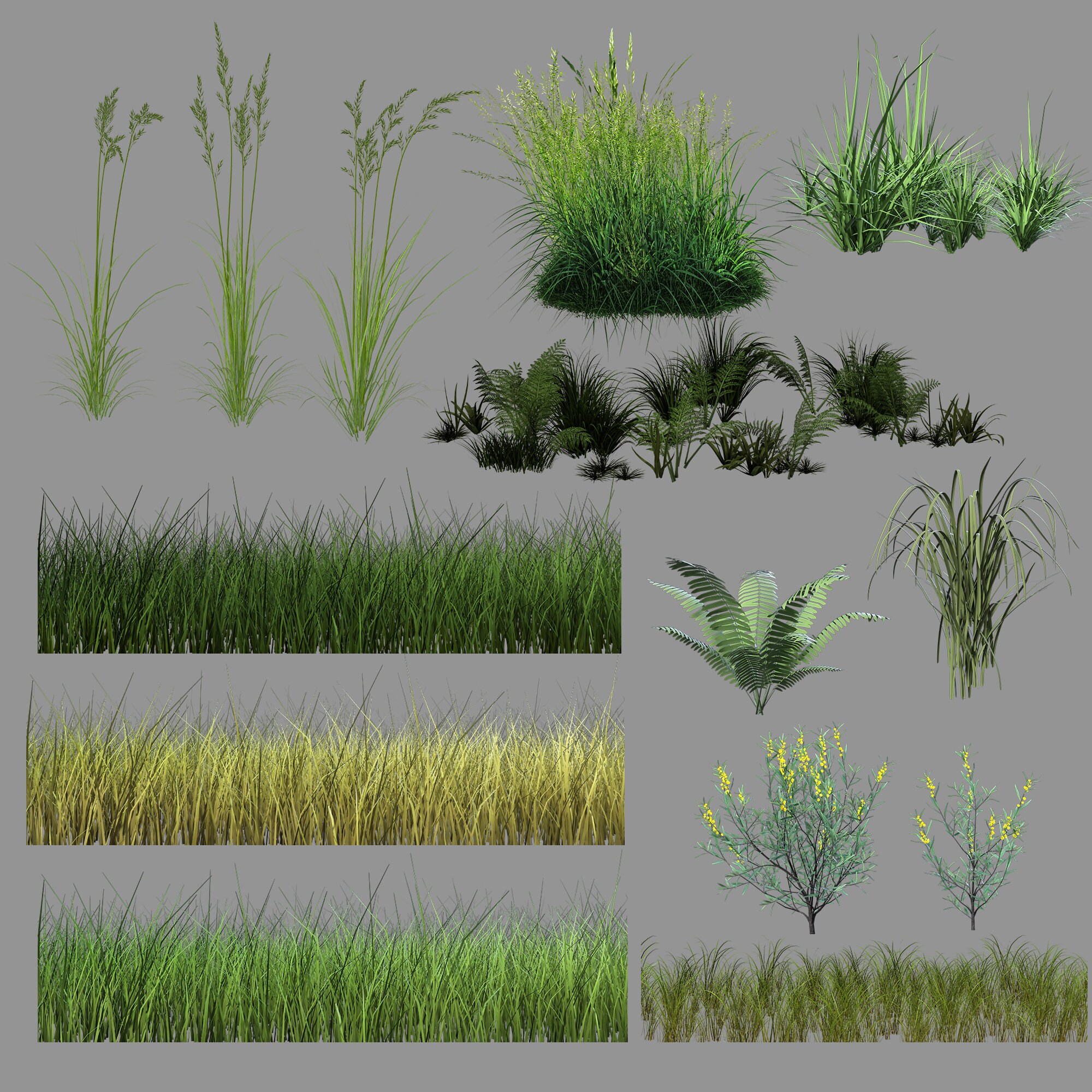 Grass Overlays , Photoshop , Plants, Cutouts, Scrapbooking, PNG ...