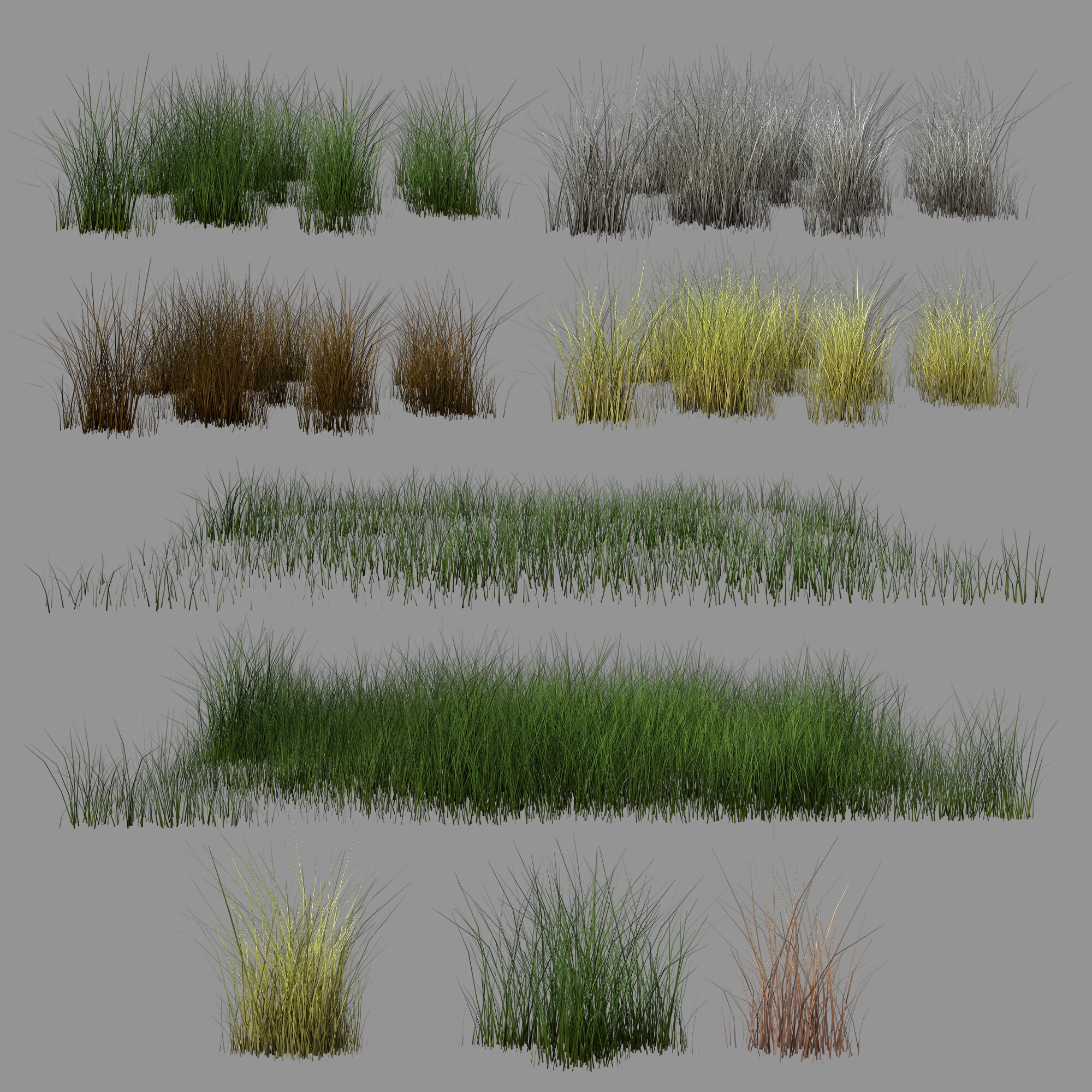 Grass Overlays , Photoshop , Plants, Cutouts, Scrapbooking, PNG ...