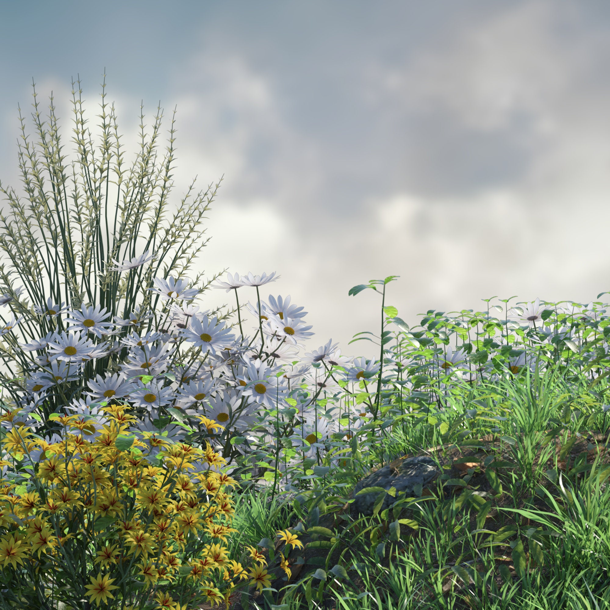 Patches With Flowers Overlays, Grass Overlays , Flowers Overlays , PNG ...