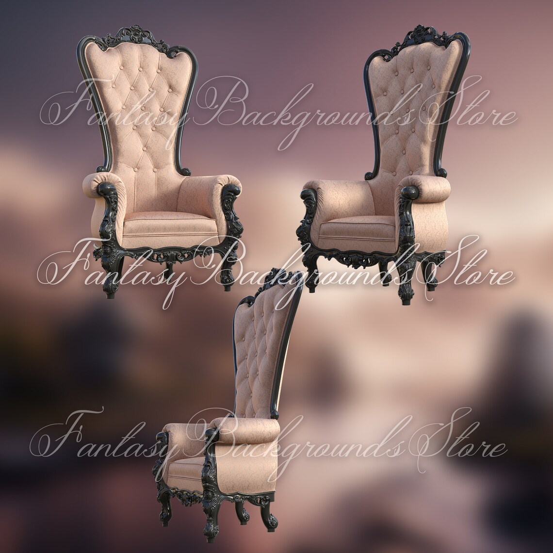 Throne Chair Overlays , Throne Overlays Png , Photography Overlays and ...
