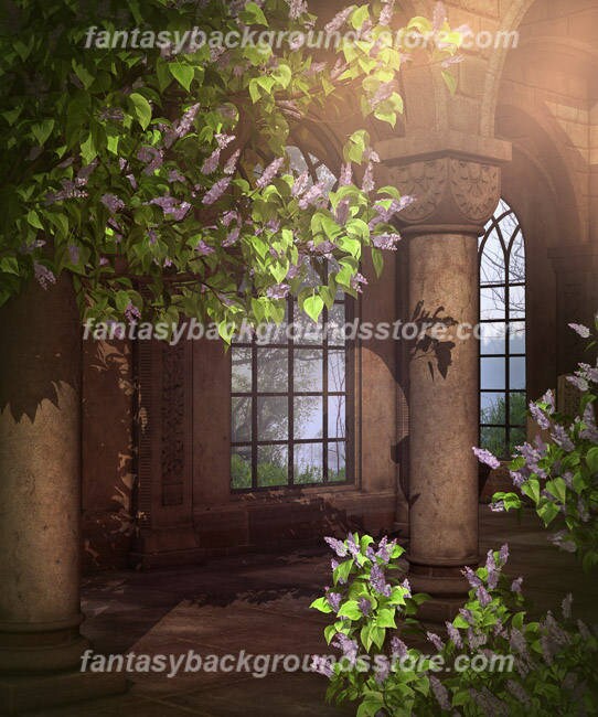 Romantic Garden Digital Backgrounds , Digital Backdrop, Photo Overlays ...
