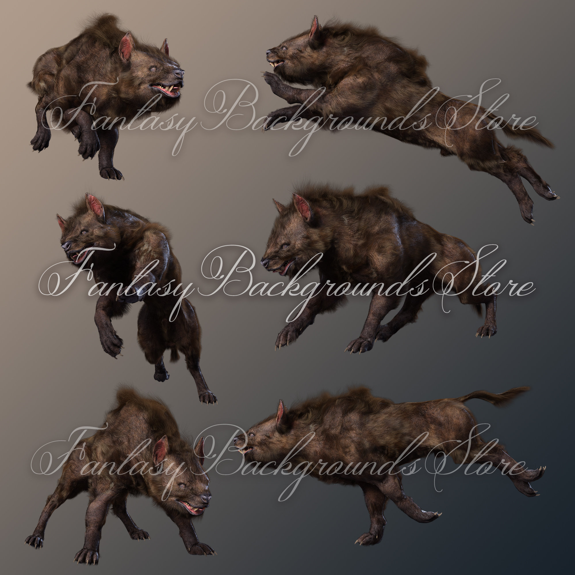 Varga Overlays , Fantasy Animal , Animals , Overlays , Png - Etsy