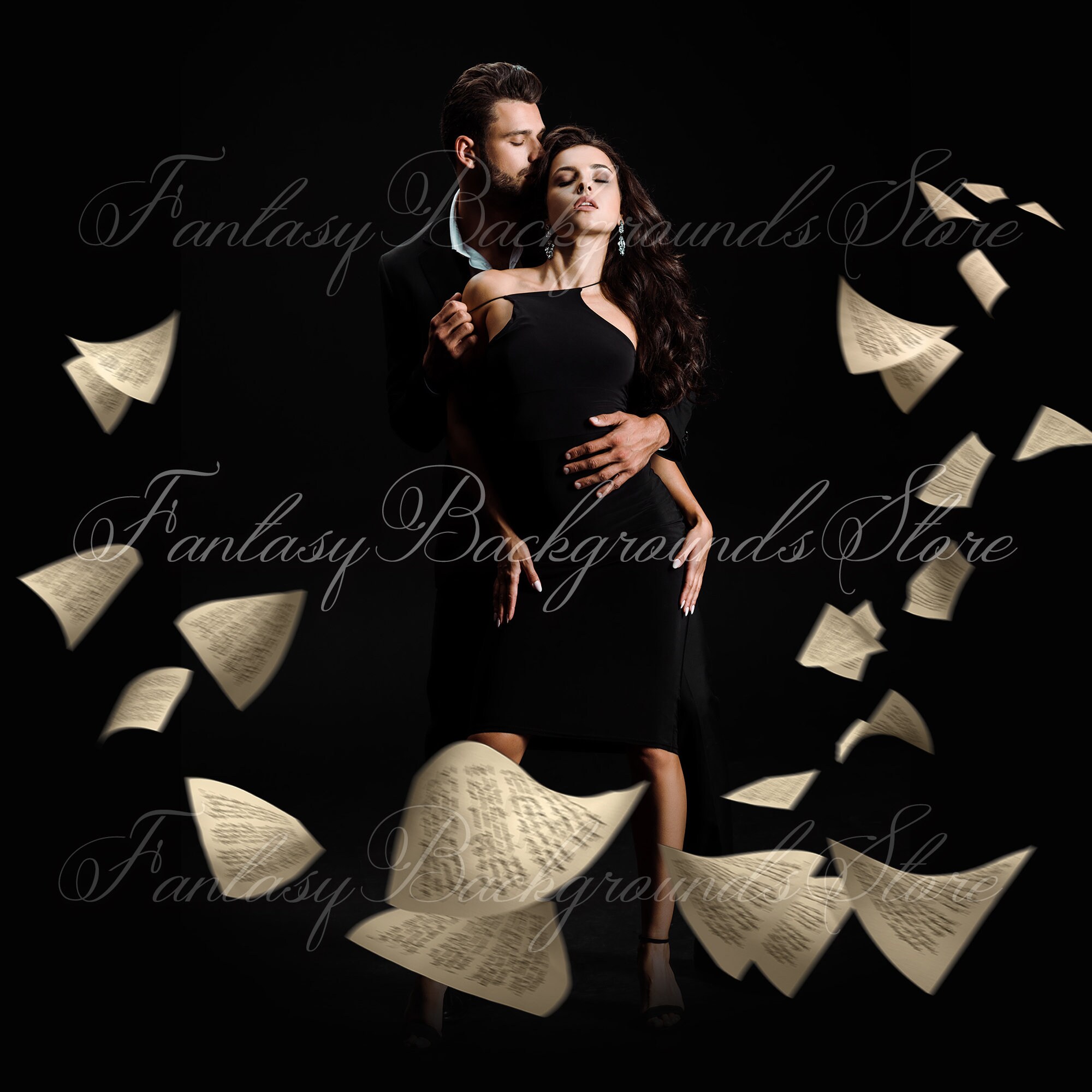 27 Flying Sheet Paper Overlays,magic Books, Photoshop Overlay, Fantasy ...