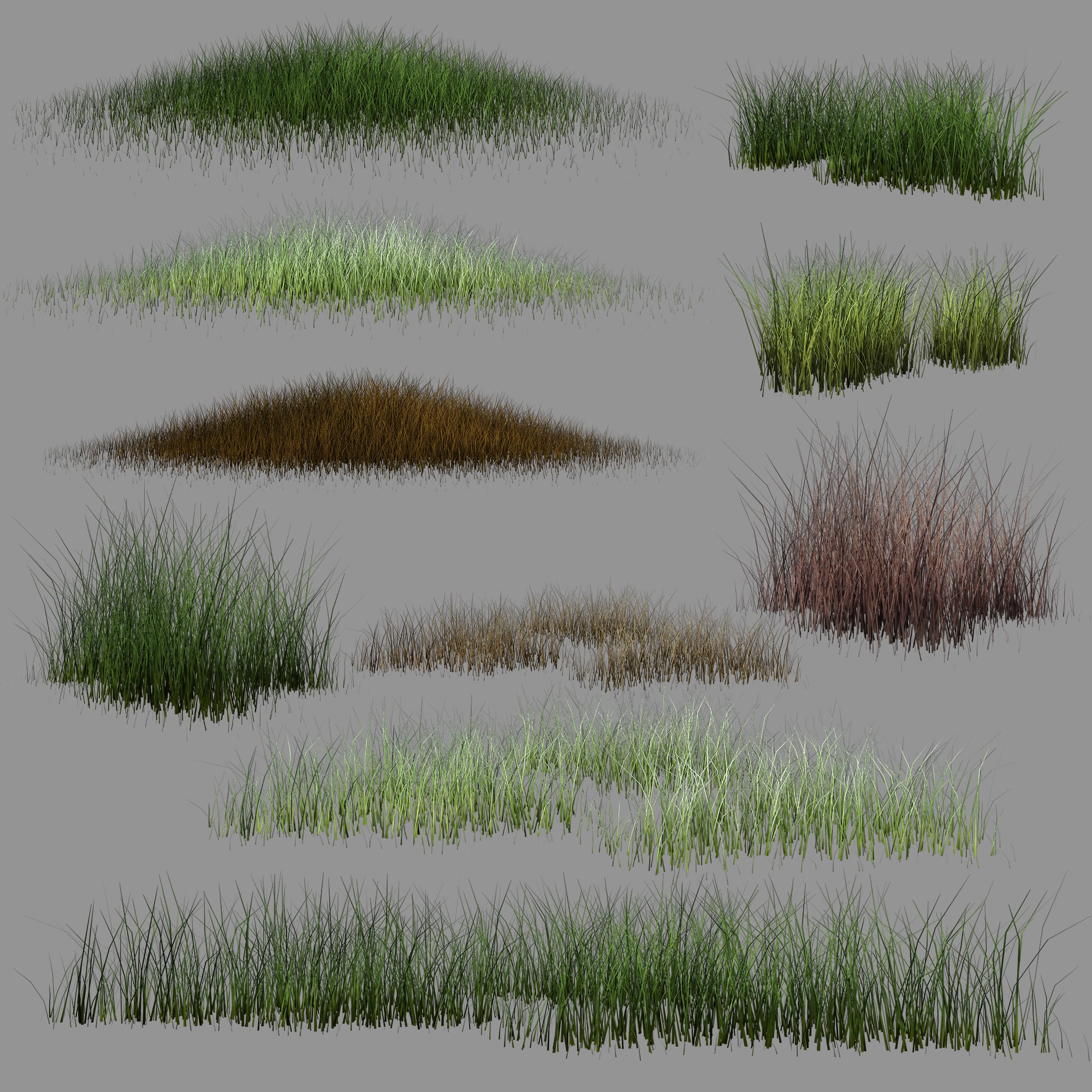 Grass Overlays , Photoshop , Plants, Cutouts, Scrapbooking, PNG ...