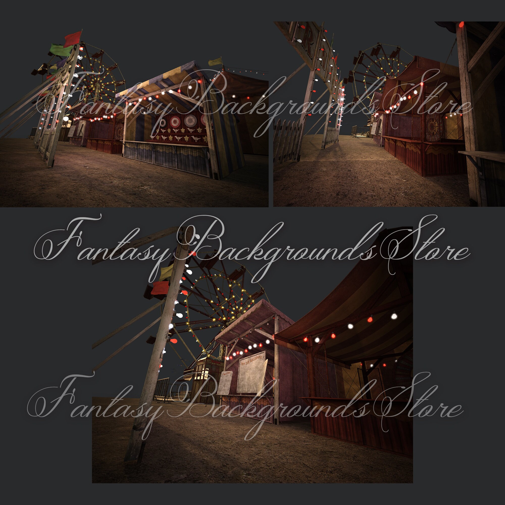 Circus Overlays - Etsy
