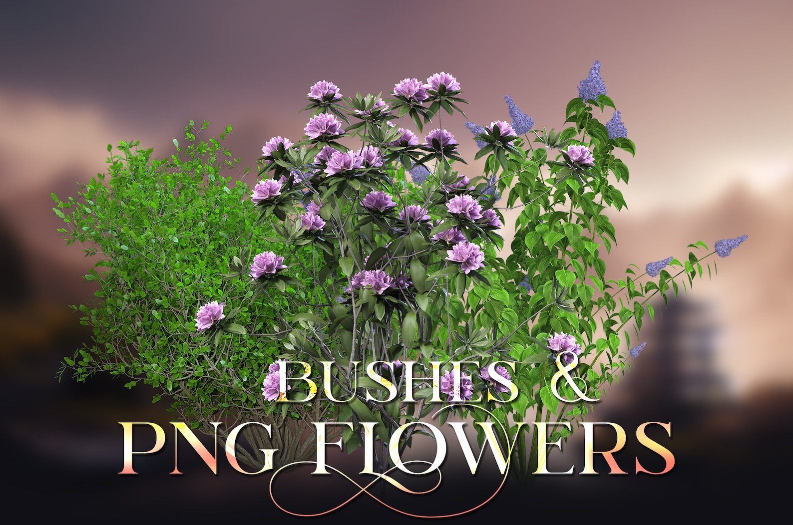 Flowers , Bushes Overlays Backdrop Photo Overlays , Photography ...