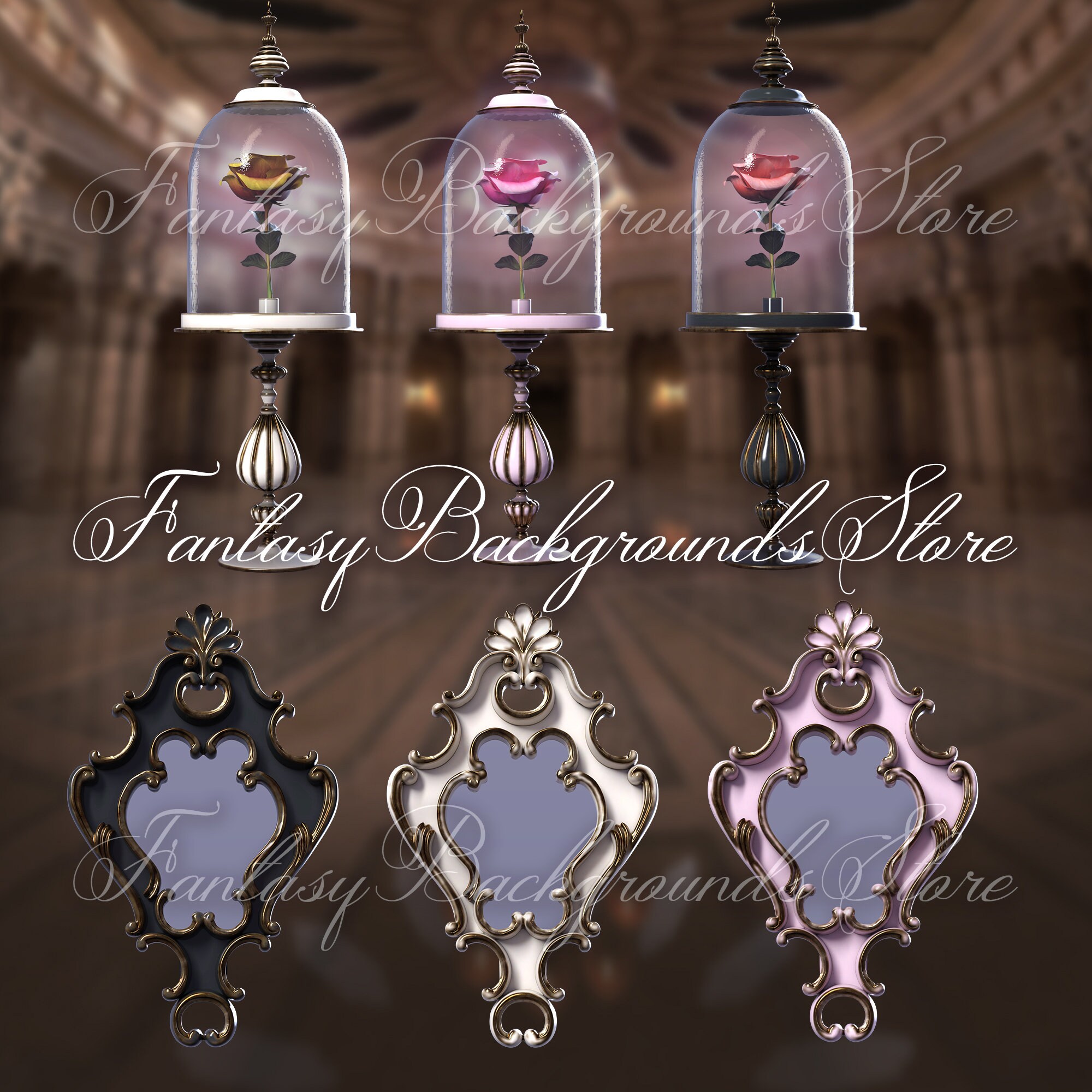 Fairytale Overlays , Princess Overlays, Magic Mirror , Photography ...