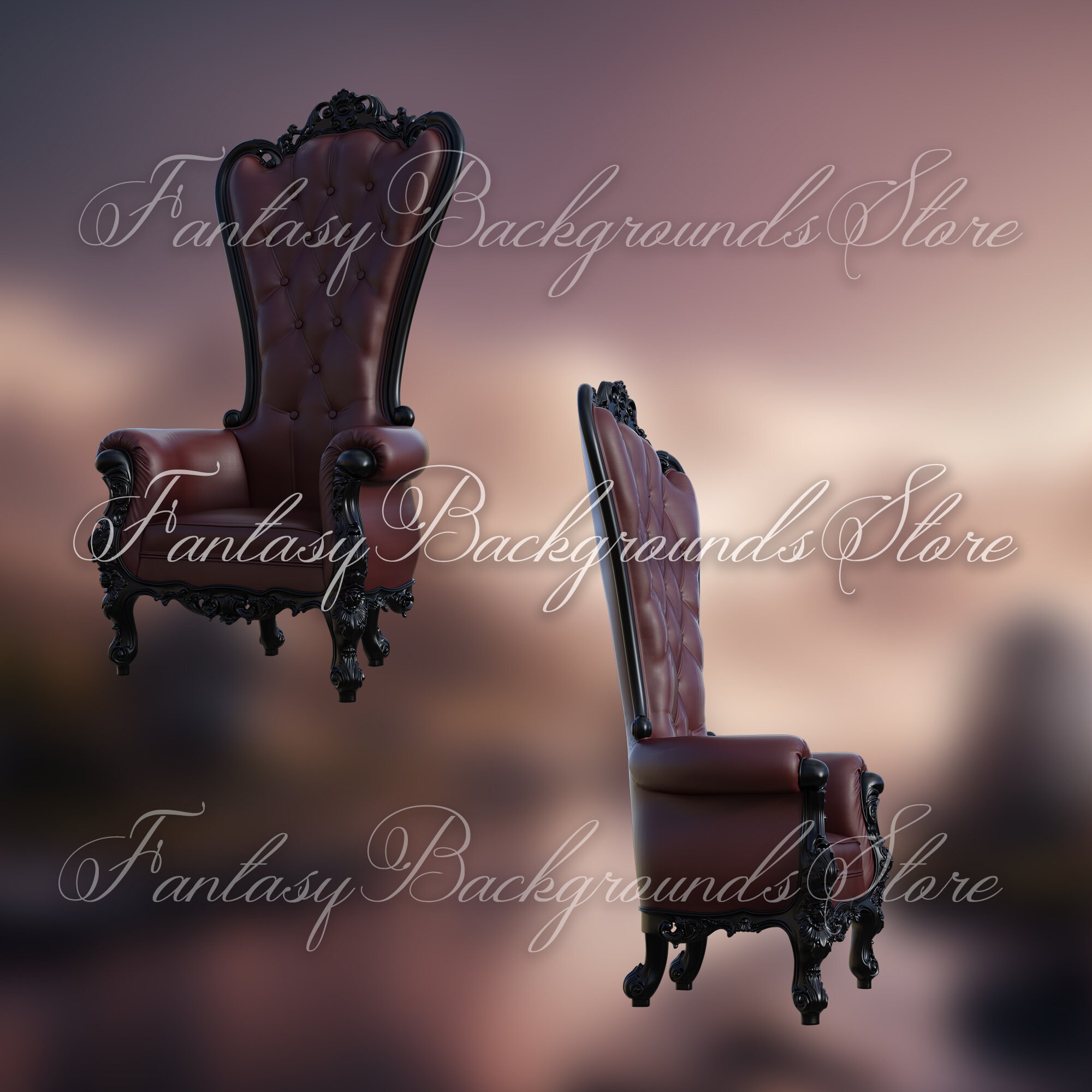 Throne Chair Overlays , Throne Overlays Png , Photography Overlays and ...