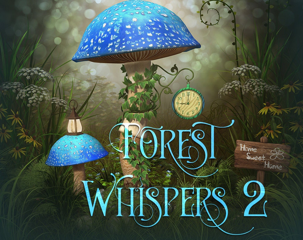 Forest Whispers Backgrounds - Etsy