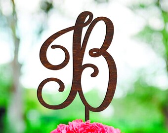 Letter b cake topper | Etsy