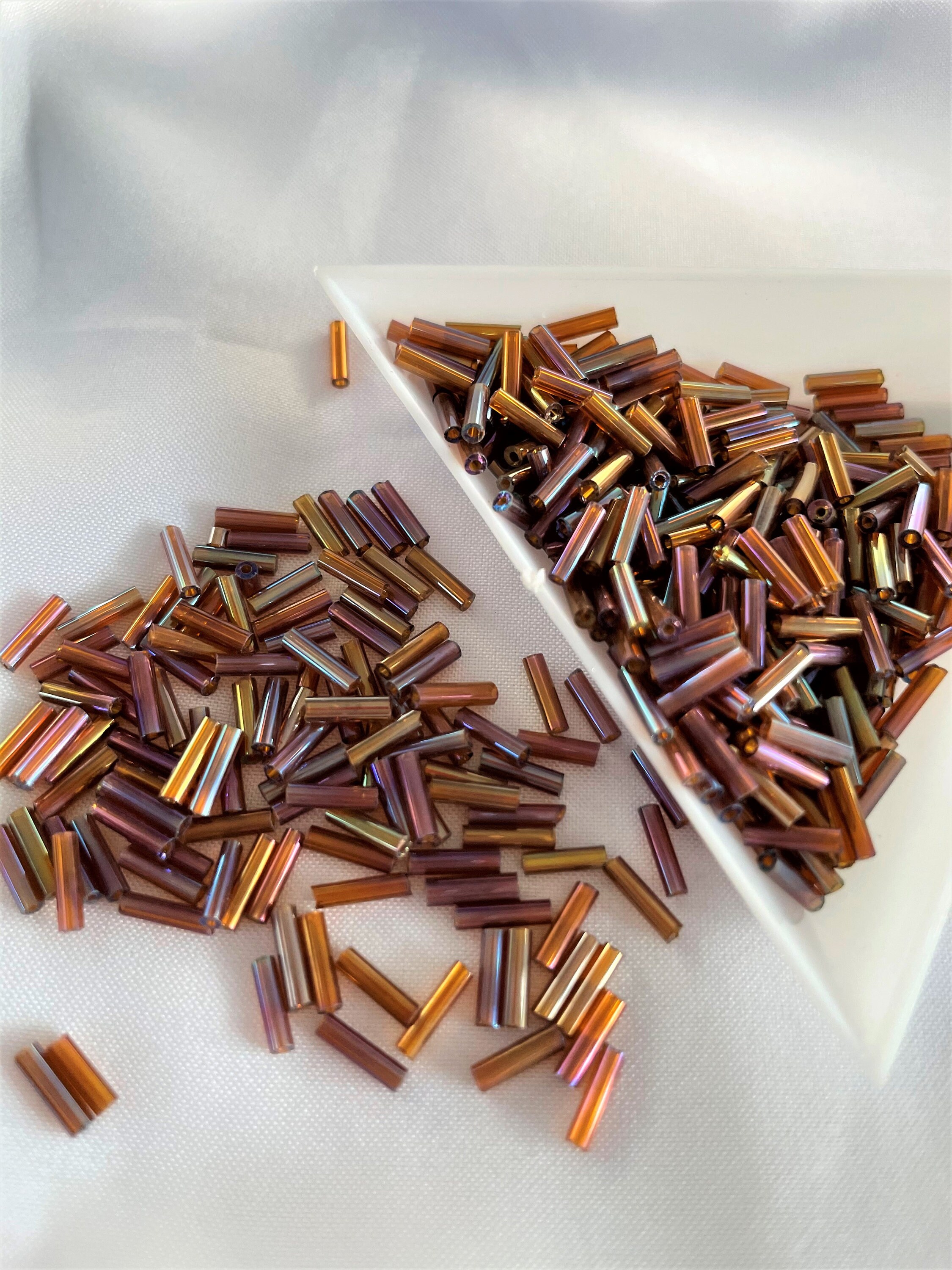 Bugle Bead Pack, Various Colours, Bulk Pack, 20g or 50g - Etsy