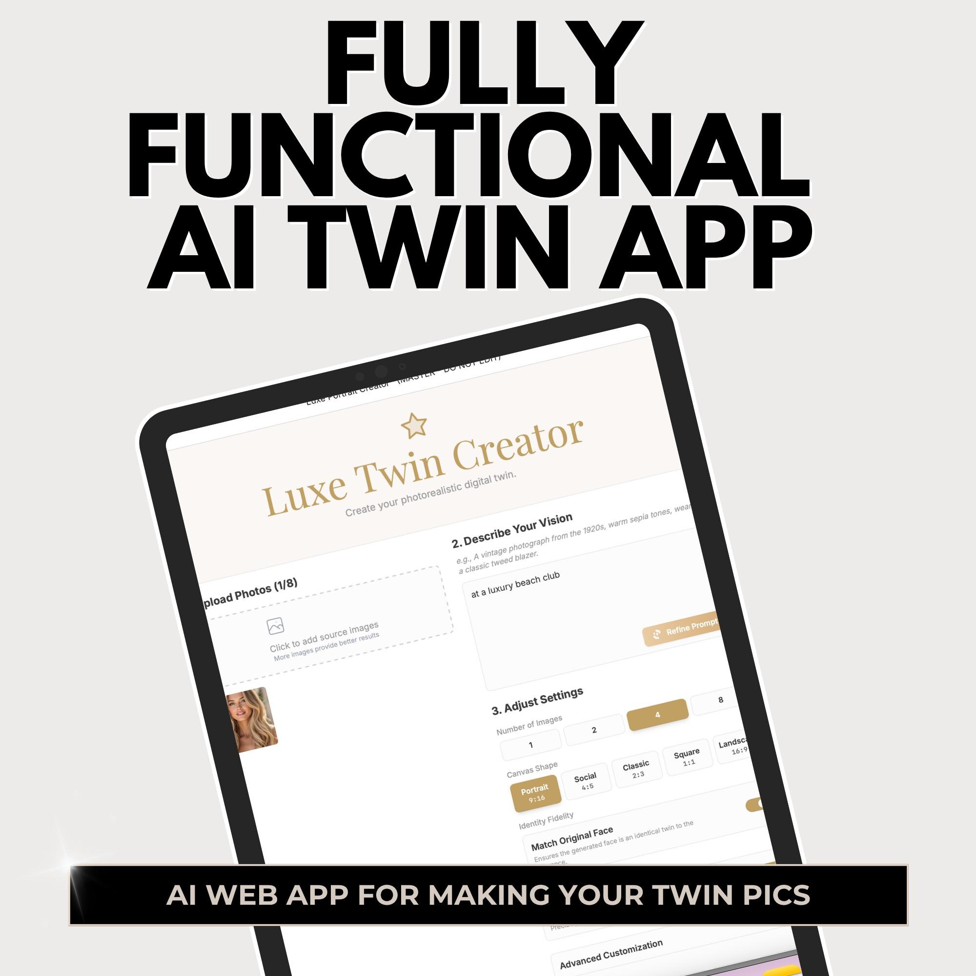 AI Twin Generator | Digital Twin Maker | Realistic Lookalike Avatar ...