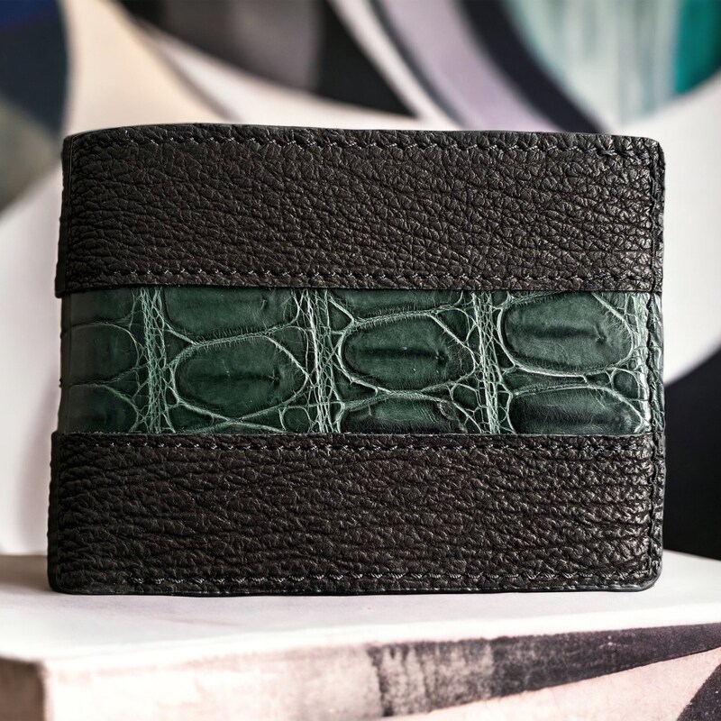No Fold Mens Wallet - Etsy