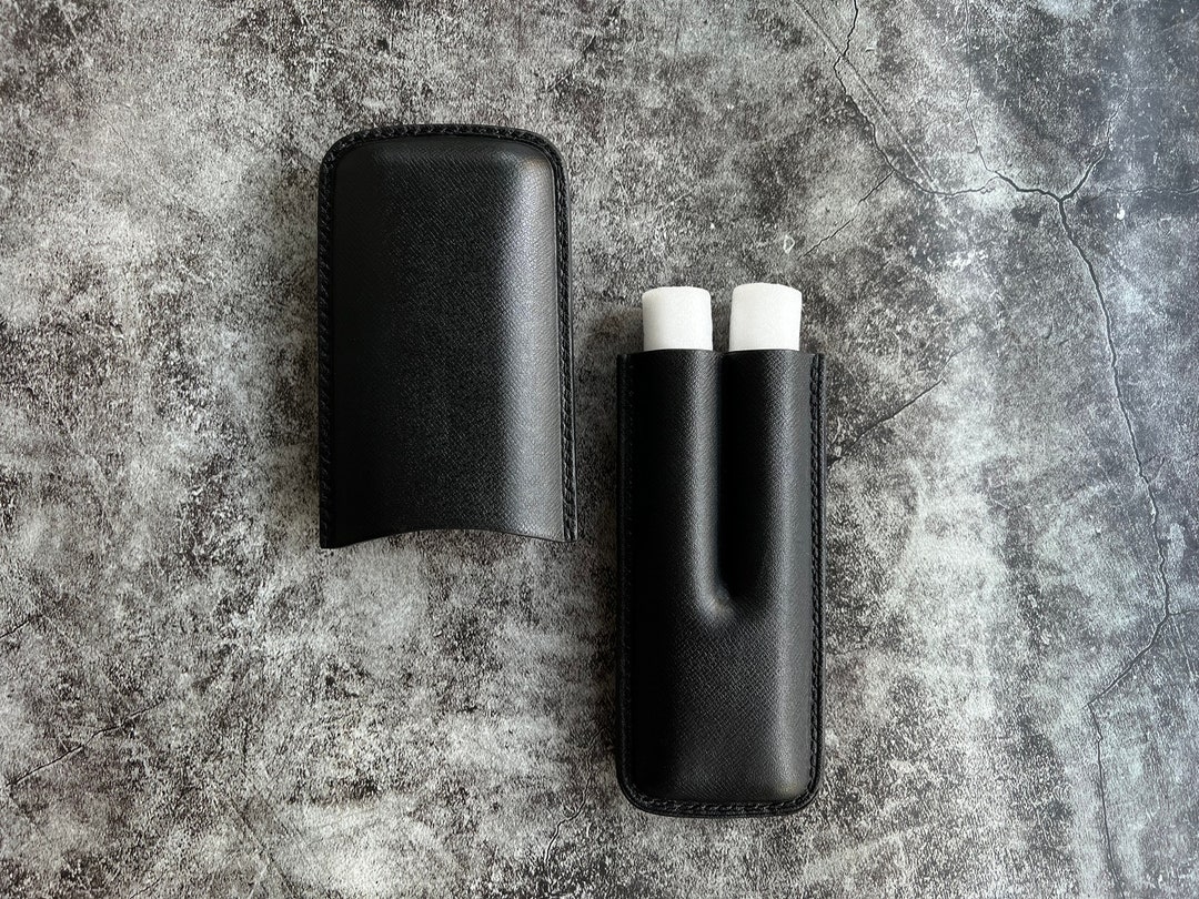 Handmade Italy Vegetable Tanned Leather Cigar Cases, Cigar Cover, Cigar ...