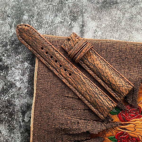 Shark Skin Watch Strap - Etsy