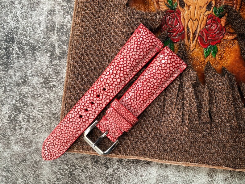 Red Stingray Watch Straps 24mm 22mm 21mm 20mm 19mm 18mm - Etsy