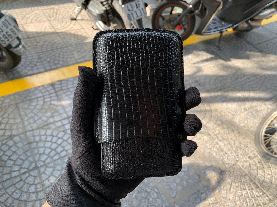 Handmade Italy Lizard Cigar Case, Leather Cigar Cases, Cigar Cover ...