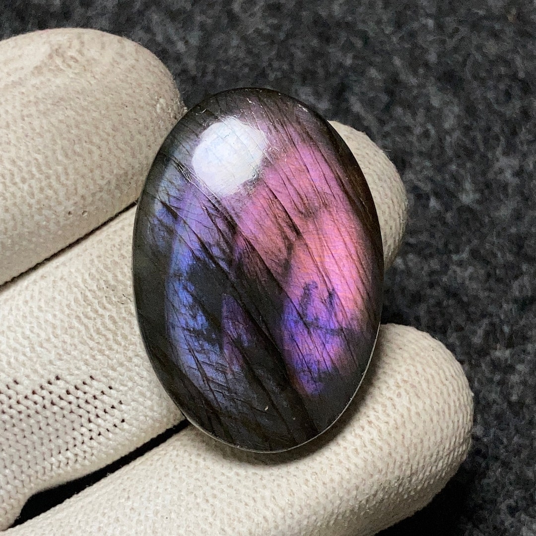 Spectrolite Oval Cabochon 33x23x7 MM 48 CTS Beautiful - Etsy 日本