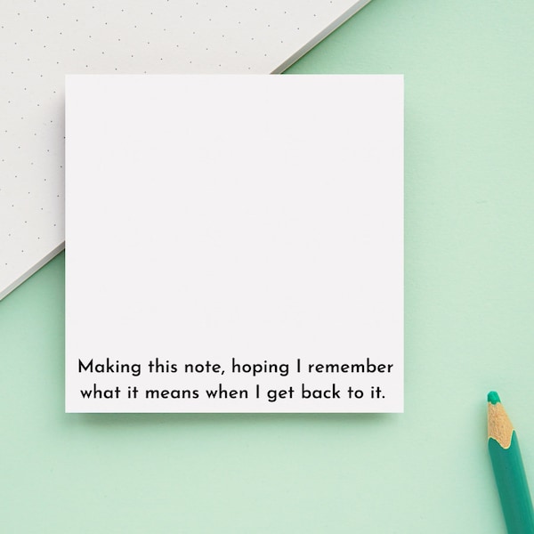 Funny Post It Notes - Etsy
