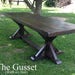 Gusset Style Rustic Farm Table Set - Etsy
