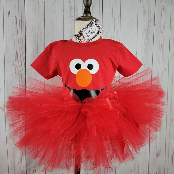 Elmo Tutu - Etsy