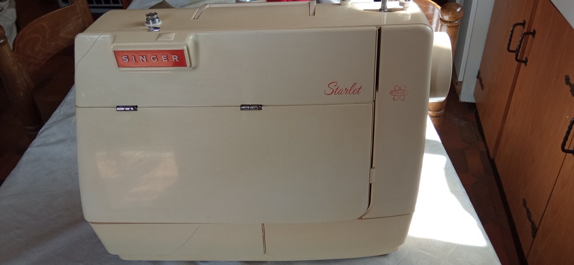 Singer Starlet 495 Free Arm Sewing Machine Completely Overhauled - Etsy ...