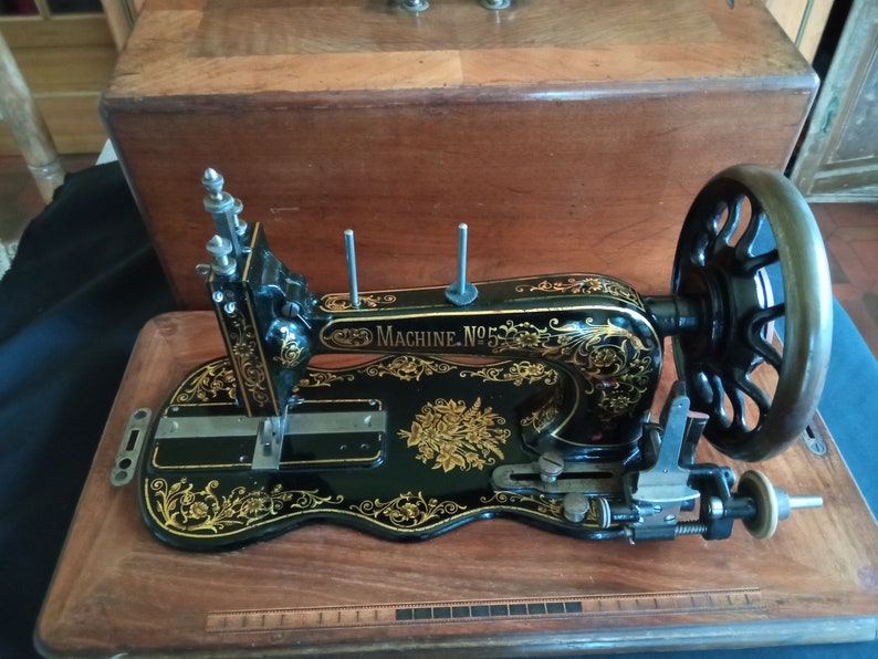 Sewing Machine Number 5 Clément Müller Late 19th Century - Etsy